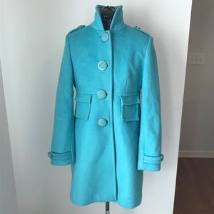 Banana Republic | Jackets & Coats | Vintage Br Turquoise Coat With ...